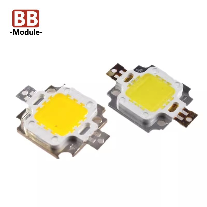 10W High-Power White LED Integrated Lamp Beads High-Brightness Watt ...