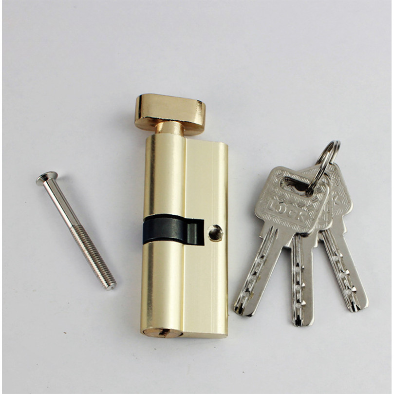 70mm Cylinder Lock Copper Single Open Door Lock Euro Cylinder Barrel ...