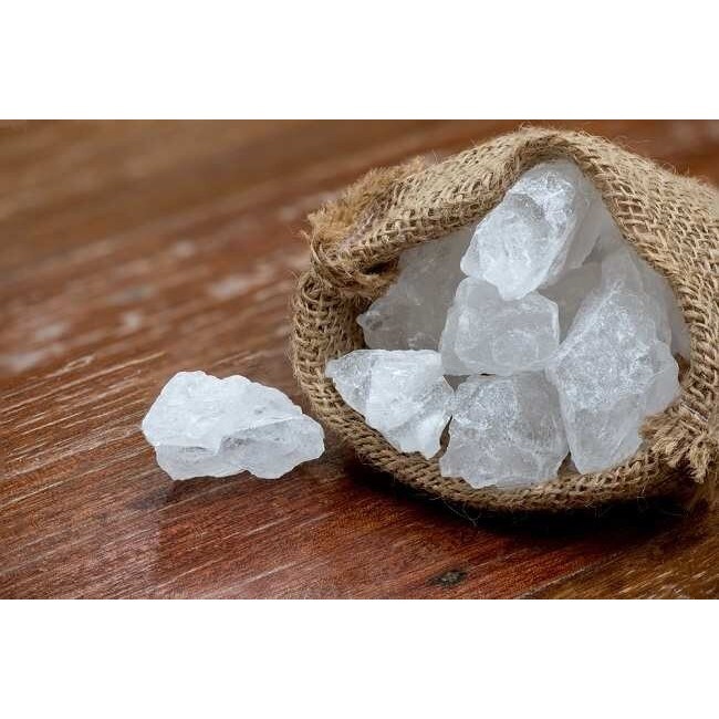 Potash Alum Stone - Alum Stone - Padikaram - Fitkari 500g | Shopee ...