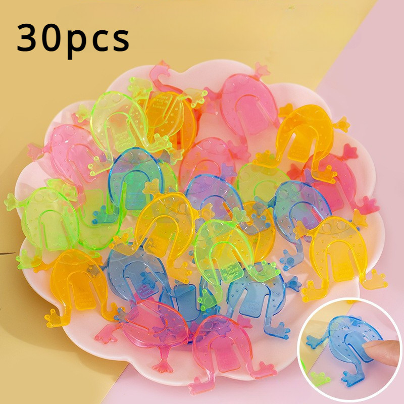 30pcs bouncing frog parent-child interactive jumping small frog mini ...