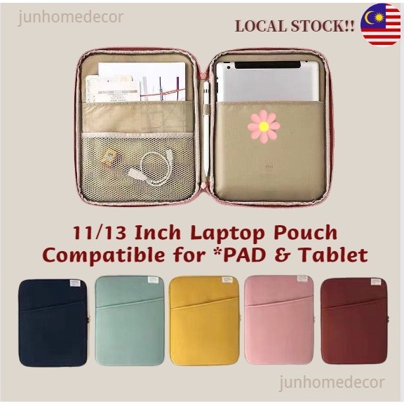 ️ Premium 9-14 Inch Laptop Bag Pouch Small Size Shockproof Tablet ...