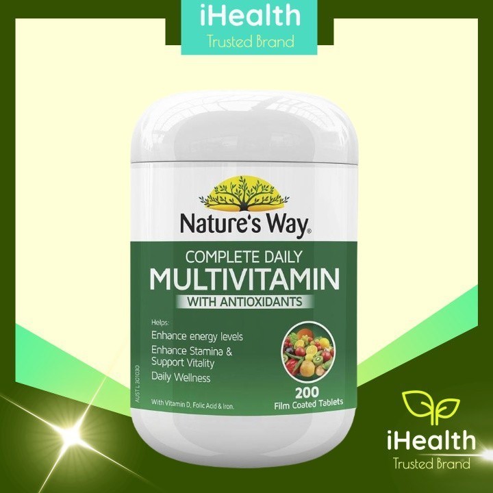 [AUS Direct Import] Nature's Way Complete Daily Multivitamin 200 ...
