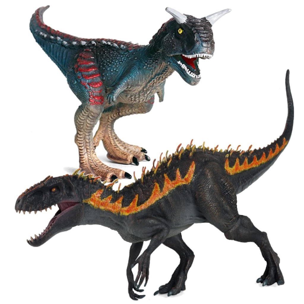 UTST Dinosaur Figure Carnotaurus Black Indominus Rex Dinosaur Toy Black ...