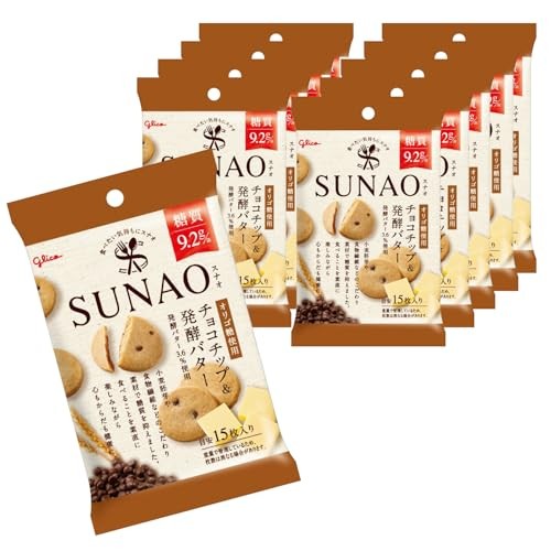 【Directly from Japan】 SUNAO Chocolate Chip & Fermented Butter 31g x 10 ...