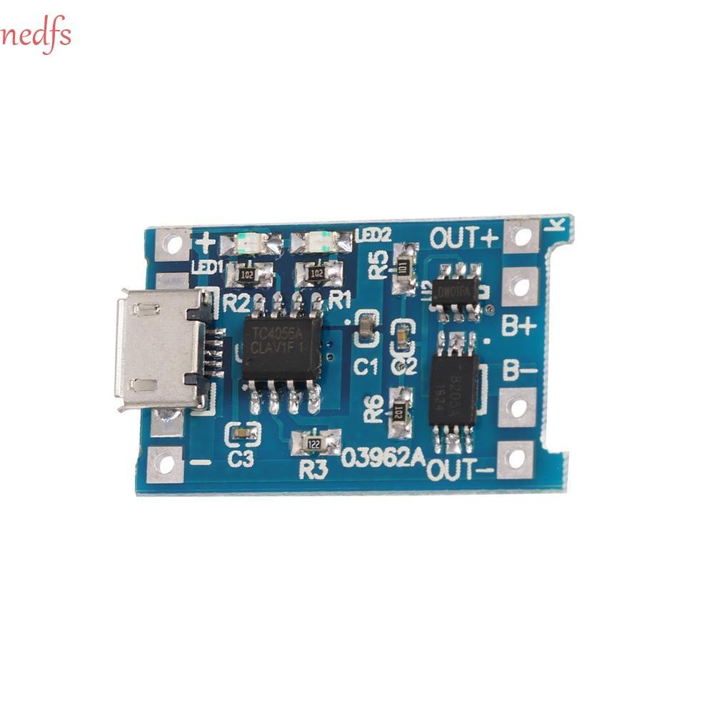 NEDFS Micro USB Li-ion Lipo PCB BMS TP4056 Battery Charger Module ...