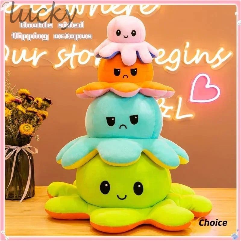 Flip Octopus Doll Inverted Octopus Cute Plush Doll Gifts Cute Cartoon ...