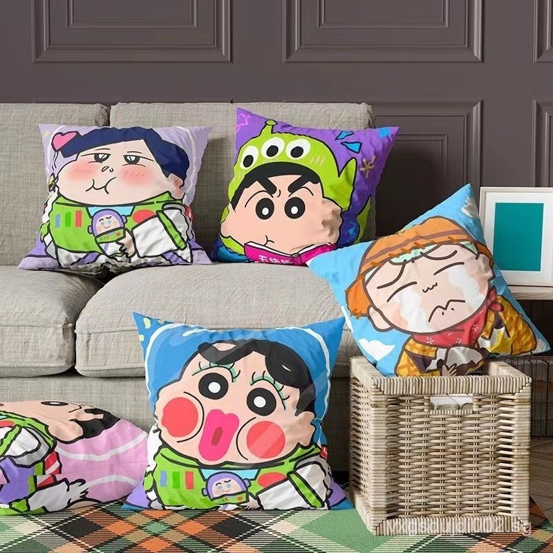 Crayon Xiaoxin Toy Story Joint Name Pillow Room Dormitory Cute Pillow ...