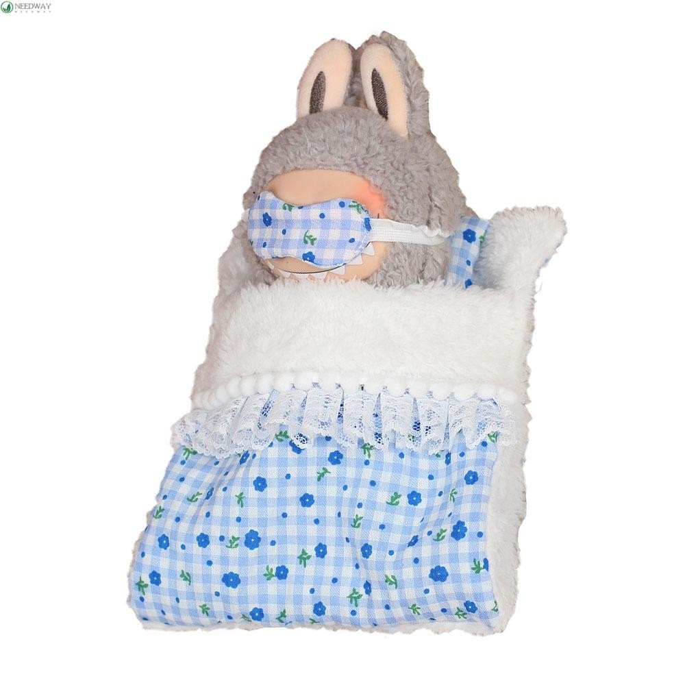 NEEDWAY Labubu Doll Clothes, Pajamas Pillow Labubu Doll Sleeping Bag ...