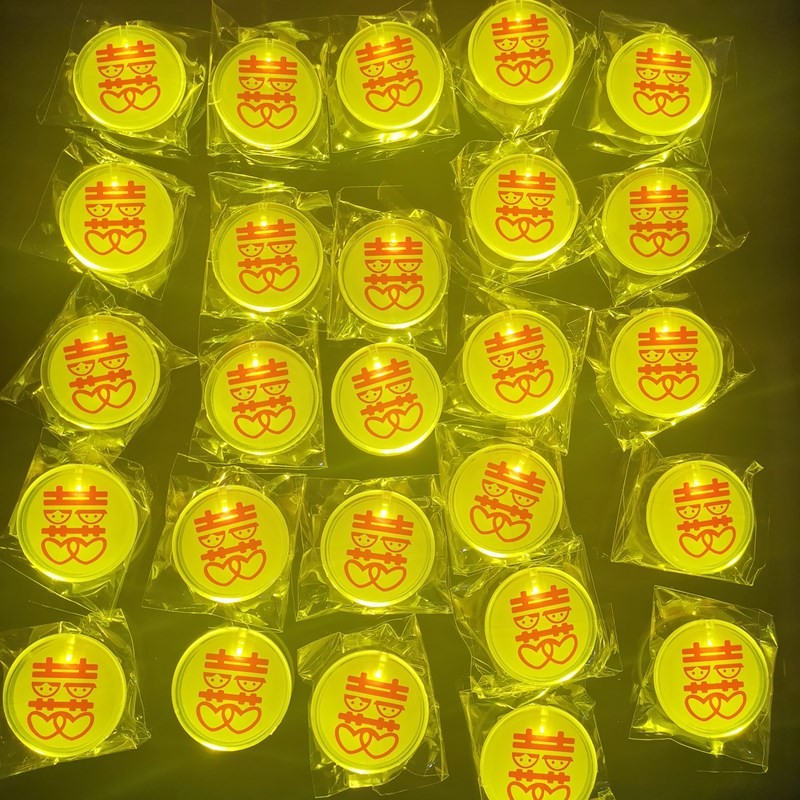 Customized Badge Luminous Badge led Luminous Badge Customized Acrylic ...