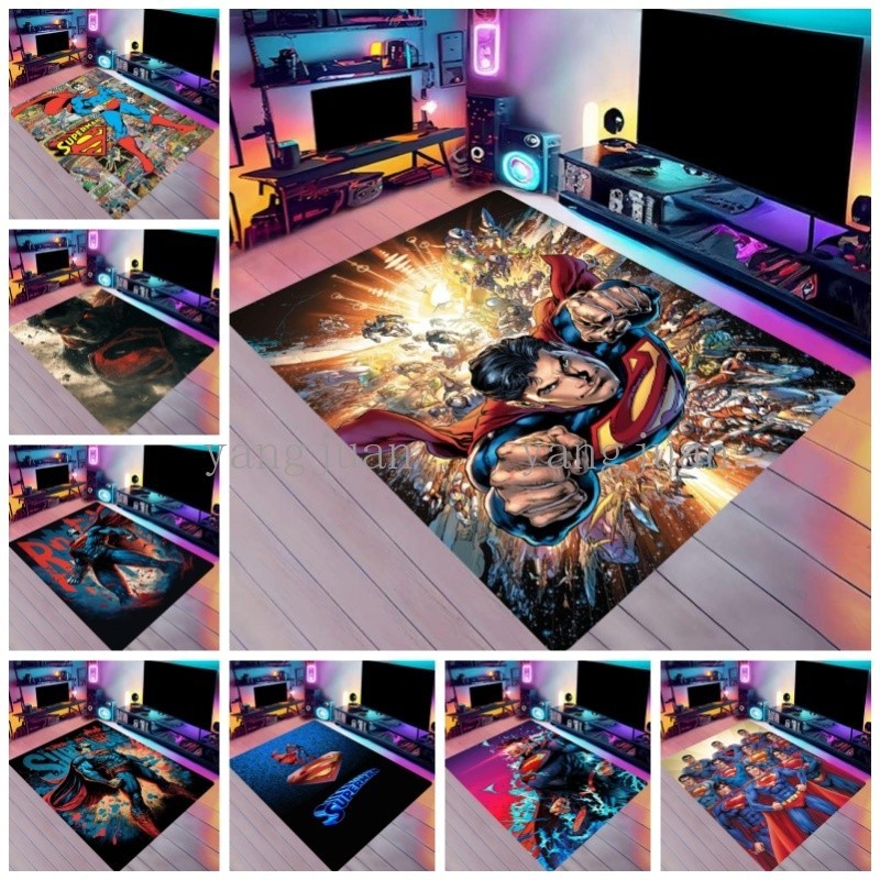 DC Justice League Carpet Living Room Home Tea Table Mat Personalized ...