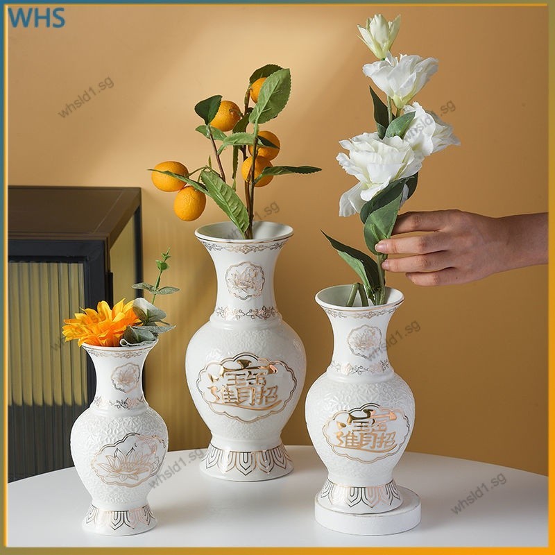 Vase for Buddha ceramic offering vase Buddha Hall Guanyin water ...