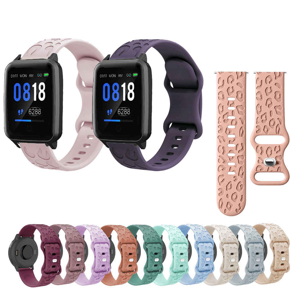 20mm For AXTRO Fit3/AXTRO Fit4/Actxa Tempo 4C/Actxa Tempo 5C Silicone Strap For AXTRO Fit 3 4 ...