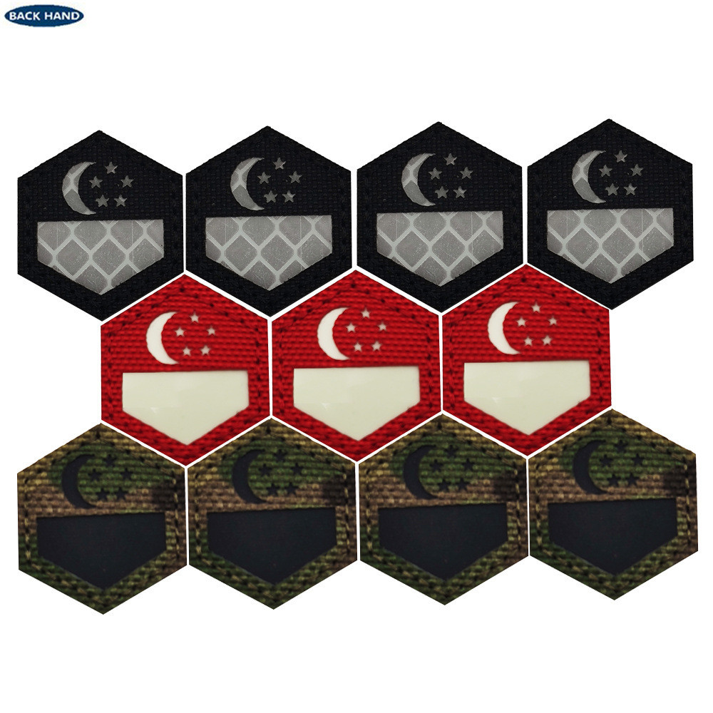 Haike Outdoor Cross-Border Ready Stock Laser Cut Hexagonal Star Moon ...