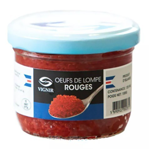 [Catch Seafood] Red Lumpfish Eggs (Vignir) | Shopee Singapore