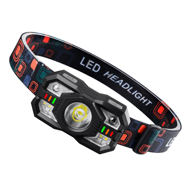 Intelligent Induction Headlights Three Light Sources Multifunctional ...