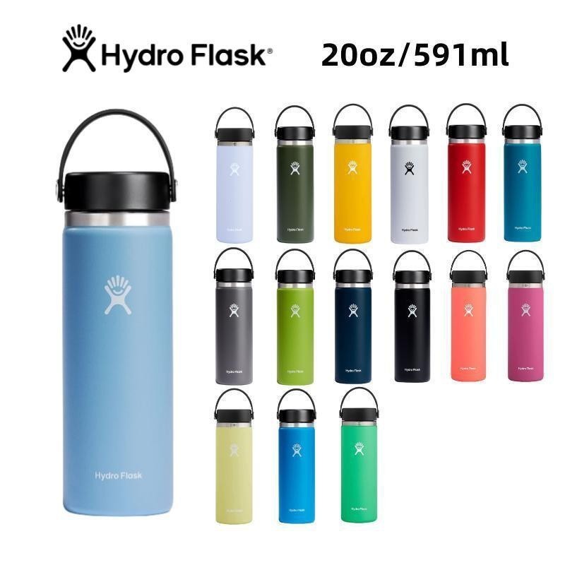 ⚡Ready Stock⚡Hydro Flask 20oz Wide Mouth 2.0 Bottle with Flex Cap 591ml Tumbler | Shopee Singapore