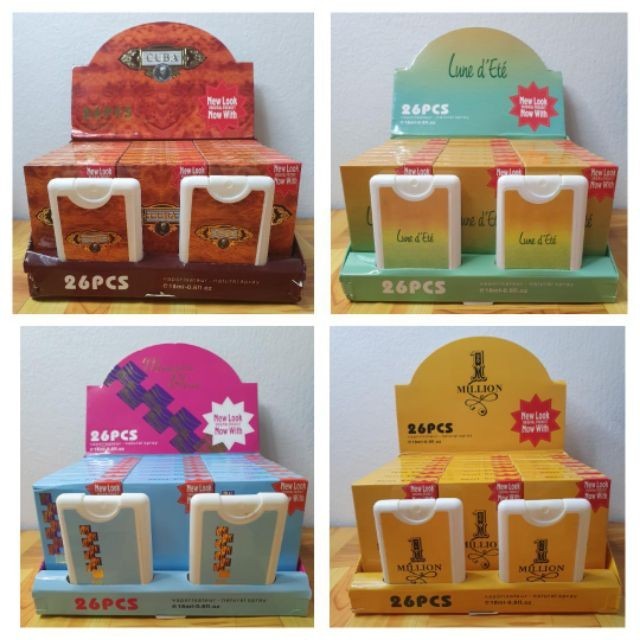 Pocket Perfume 18ml Ready Stock Shopee Singapore