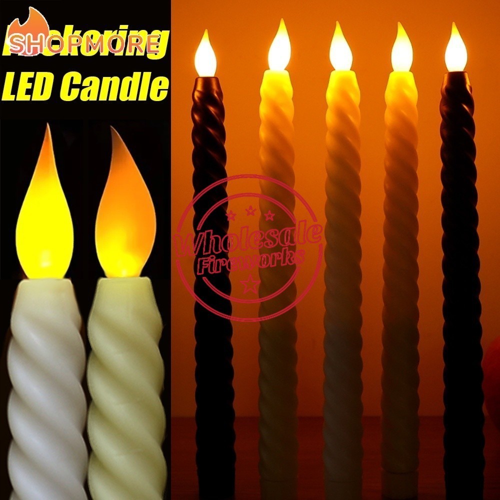[Wholesale Price] LED Candle Long Pole Candle Light - Flickering Tea ...