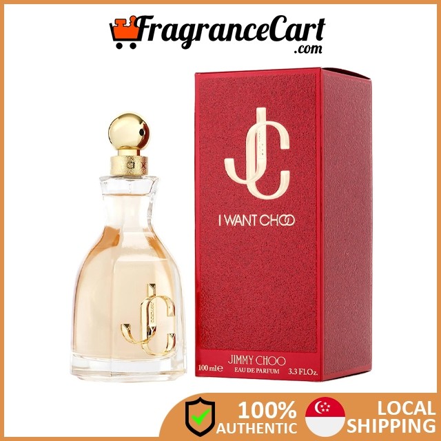 [FragranceCart] Jimmy Choo I Want Choo EDP for Women (100ml) New 100% ...