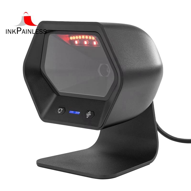 Desktop 2D QR Barcode Scanner, High Scan Performance Supermarket ...