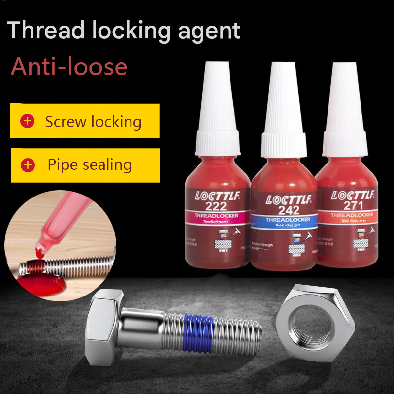 Blue Locktite Thread-locker 243 Medium Strength Tolerant Threadlocker ...