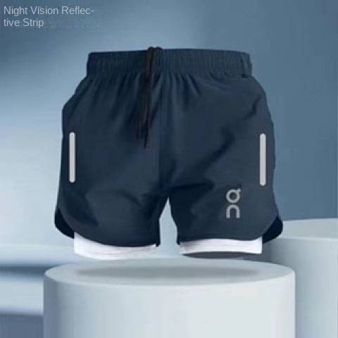 New Ice Silk Quick-Drying Shorts Summer Men's and Women's Running ...