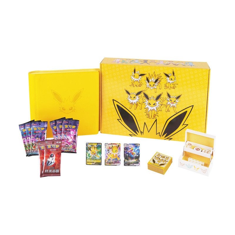 Pokémon Eevee Gift Box Official Moon Ray Eevee Hand-painted PTCG ...
