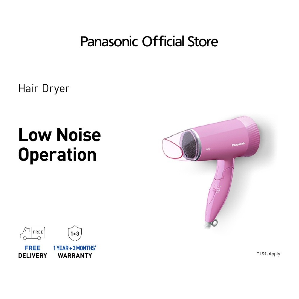 Panasonic EH-ND57-P605 Silent Hair Dryer (Pink) | Shopee Singapore
