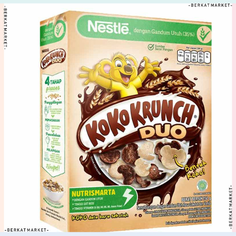 Koko Krunch Kokokran Coco Crunch Nestle Duo Chocolate Cereal Strawberry ...