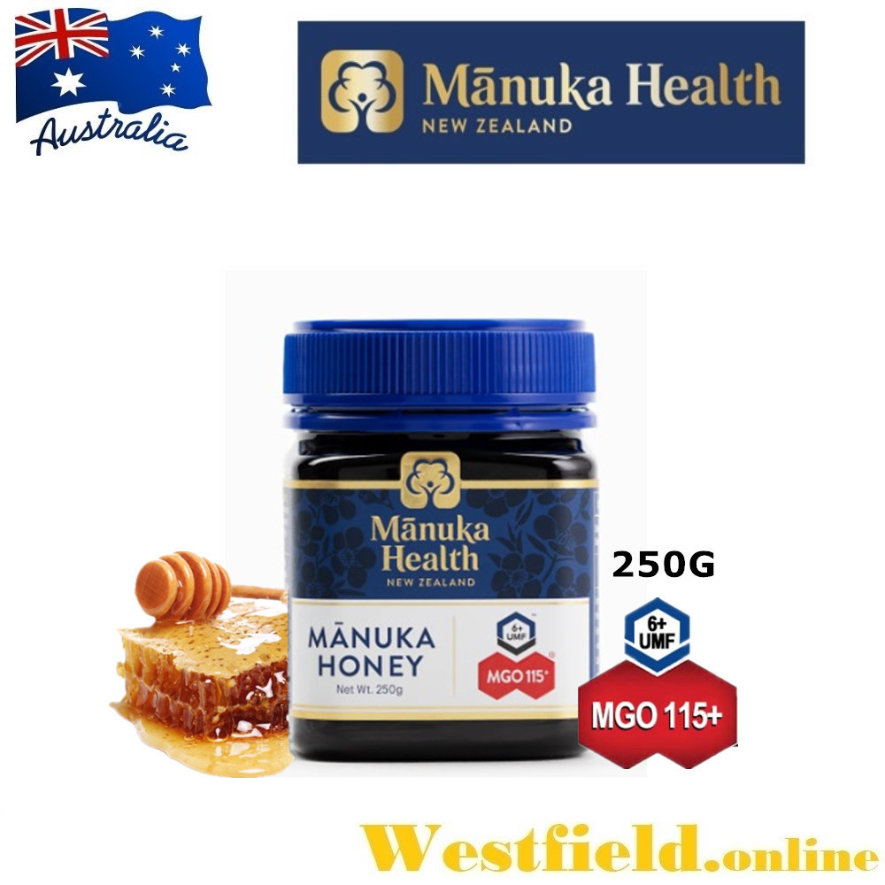 [NZ Import EXP 11/2026] Manuka Health MGO 115+ UMF 5+ Manuka Honey ( 250g ) ( Made in New ...