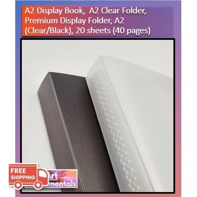 A2 Display Book, A2 Clear Folder, Premium Display Folder, A2 (Clear ...