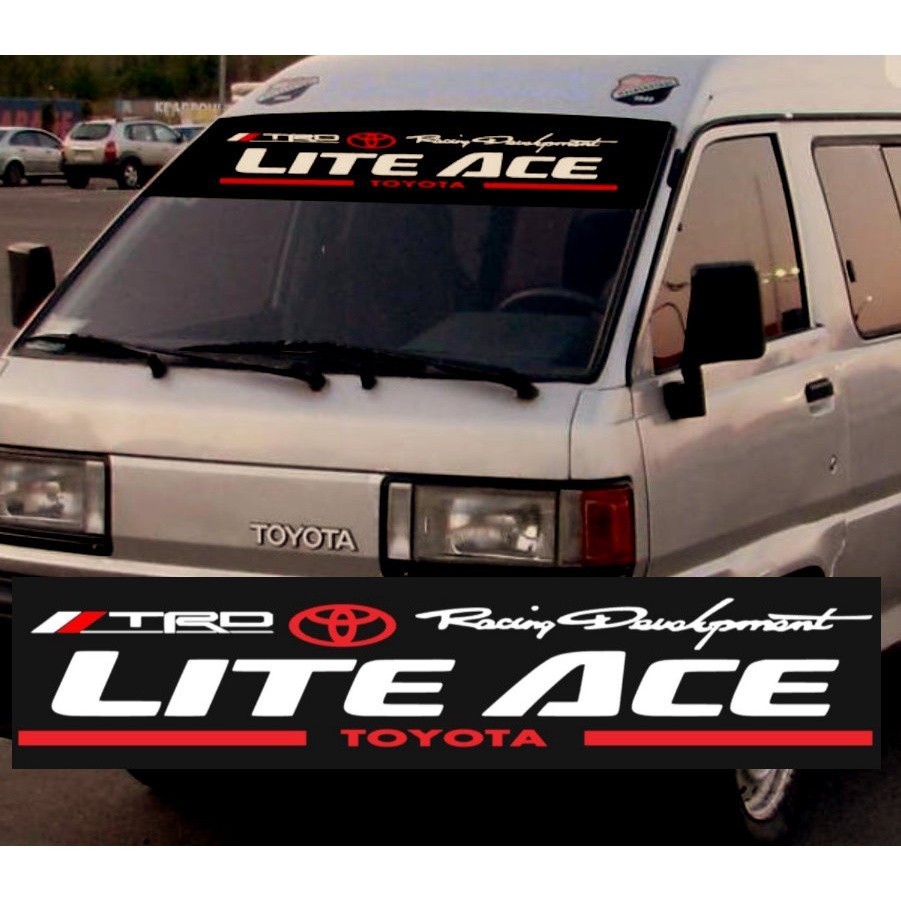 Toyota Lite Ace Windshield Decal Sticker HiAce Universal | Shopee Singapore