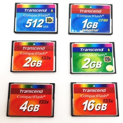 Transcend Cf-Card 512MB 1GB 2GB 4GB 16GB Compact Cf Card Flash-Card ...