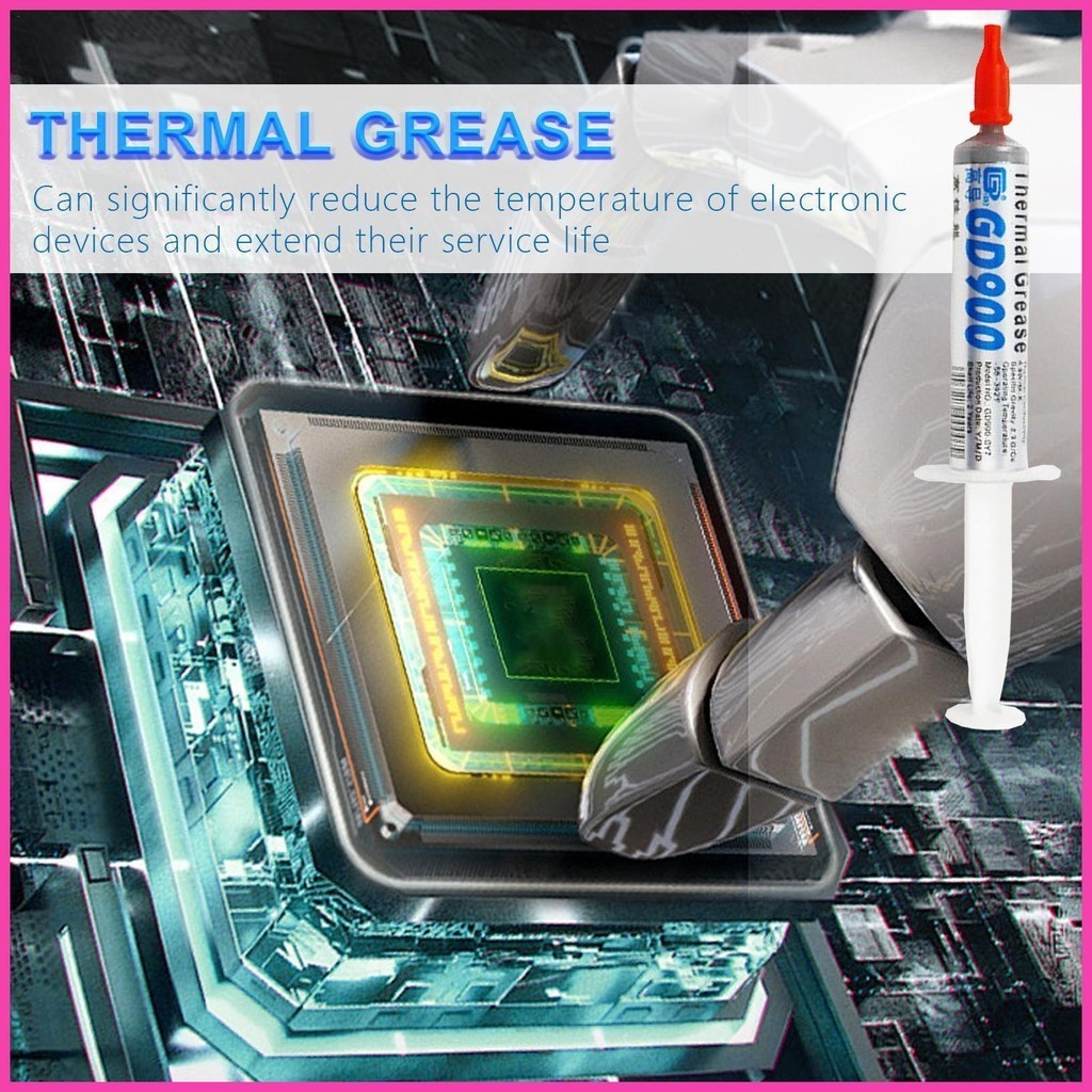 Thermal Paste for CPU Thermal Computer Paste Non-Conductive Heat Grease ...