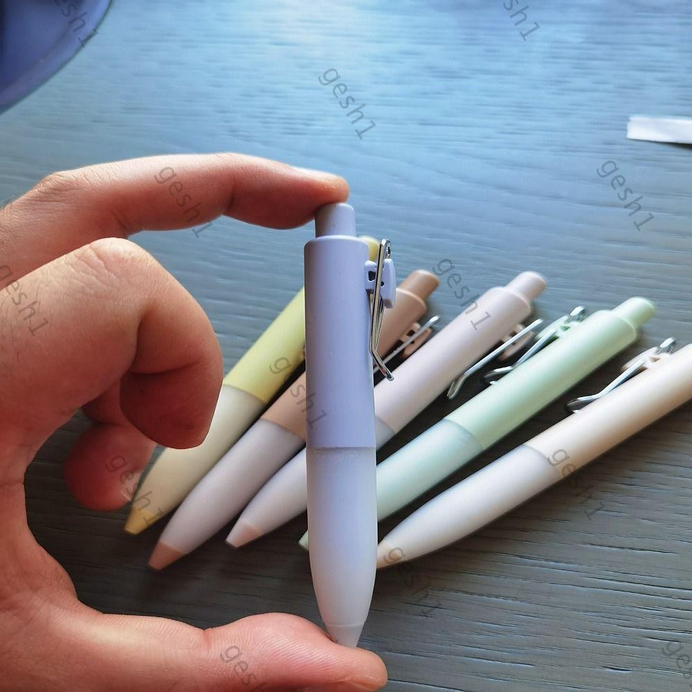 GESH1 Writting Pen, Plastic Fat Ballpoint Pen, Short Good-looking Quick ...