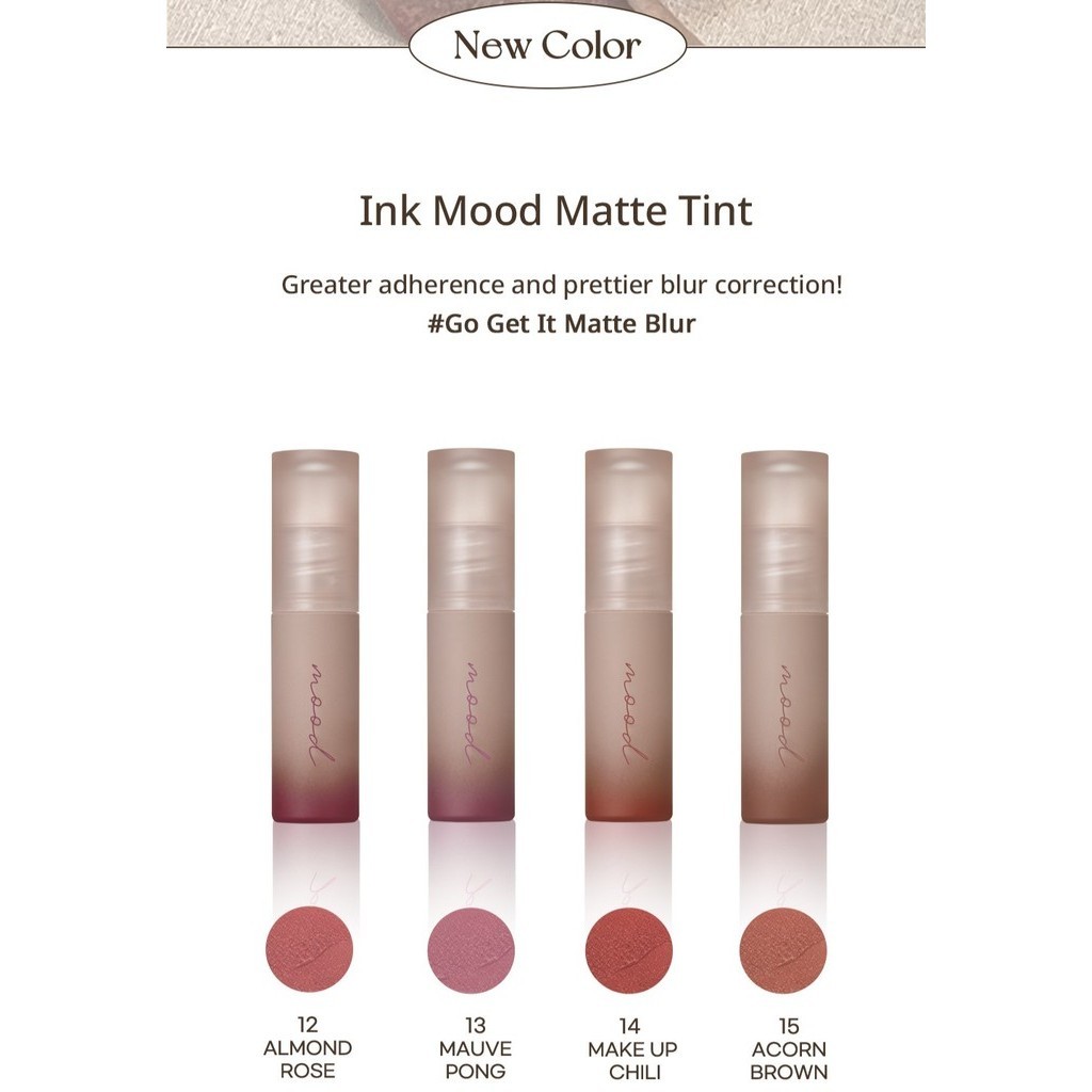 PERIPERA Ink Mood Matte Tint [12 Color To Choose] | Shopee Singapore