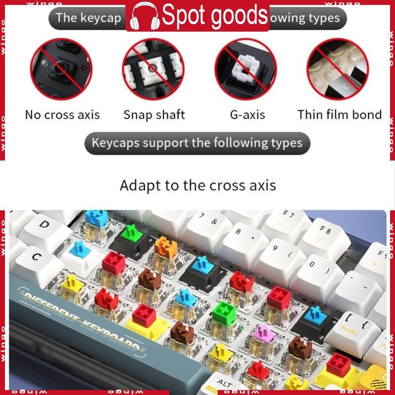 WIN Durability Coral Sea Keycap Set for Mechanical Keyboards XDA OEM ...