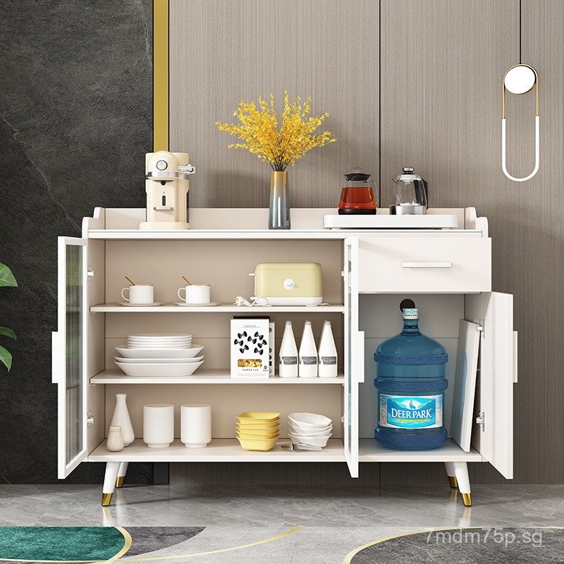 Tea Cabinet Solid Wood Sideboard Office Pure Water Storage Cabinet ...