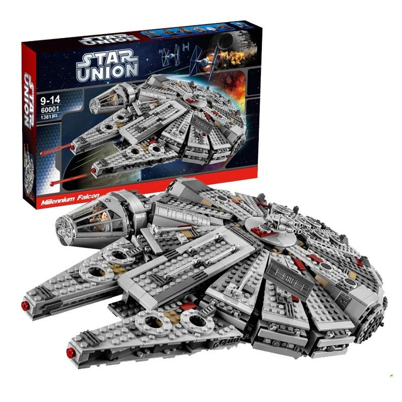 The Galactic Conflict Series Millennium Falcon Building Blocks 75105 ...