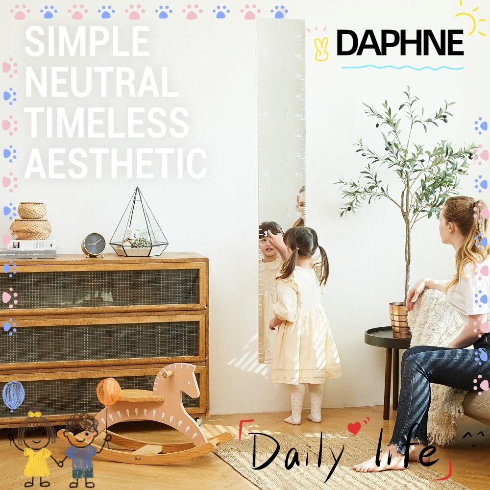 DAPHNE Growth Chart Mirror for Wall, 3 in 1 Foldable Growth Chart ...
