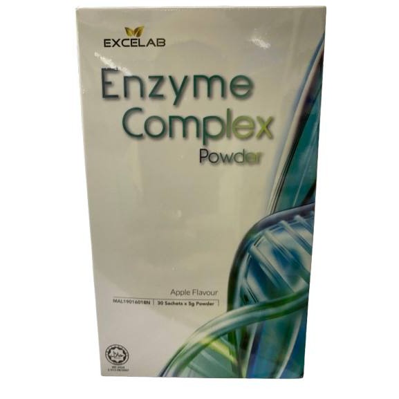 EXCELAB ENZYME COMPLEX POWDER 5G X 30'S (EXP 09/2026) | Shopee Singapore