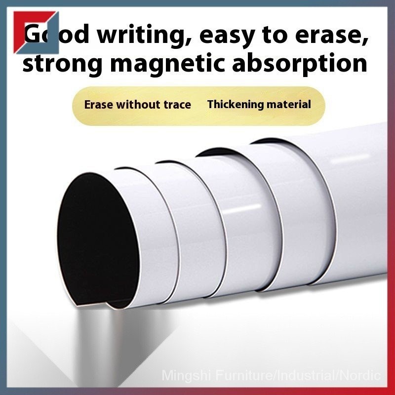 Magnet absorbing thickened soft whiteboard wall sticker erasable ...