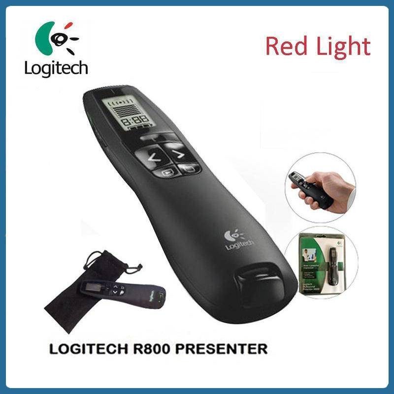 Logi R800 Wireless Presenter Laser Pointer Red Light 2.4GHz Remote ...