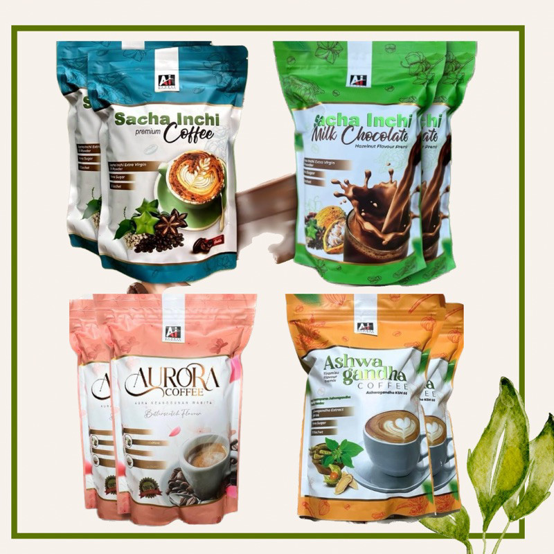 KOPI SACHA INCHI / AURORA / ASHWAGANDHA / MILK CHOCOLATE by AI GLOBAL ...