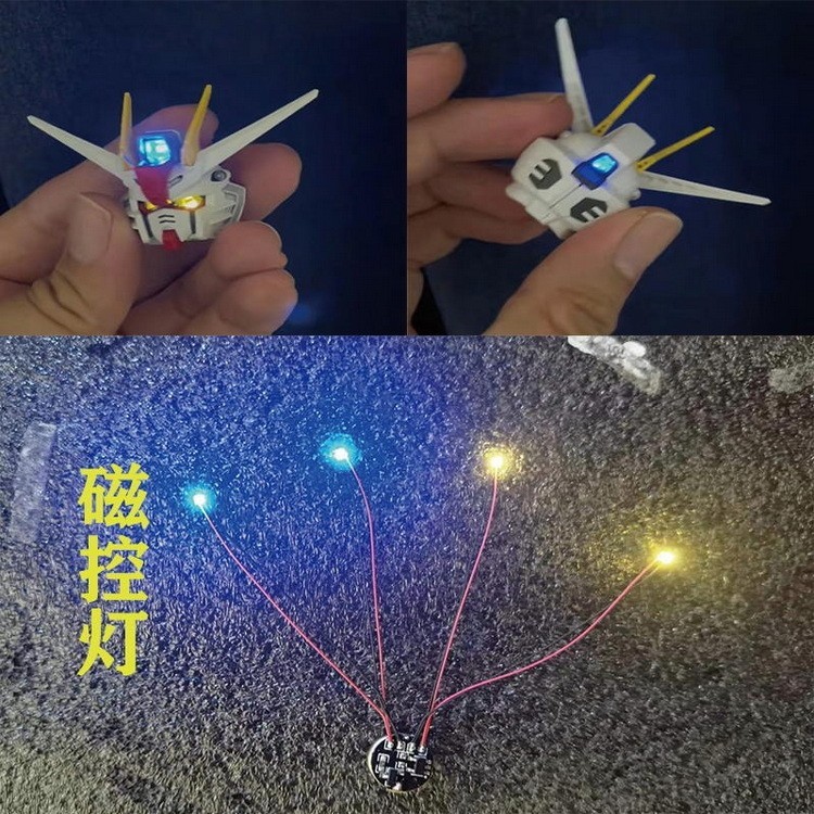 Magnetic Led Light for MGSD Freedom / MG Strike Freedom Yellow with ...