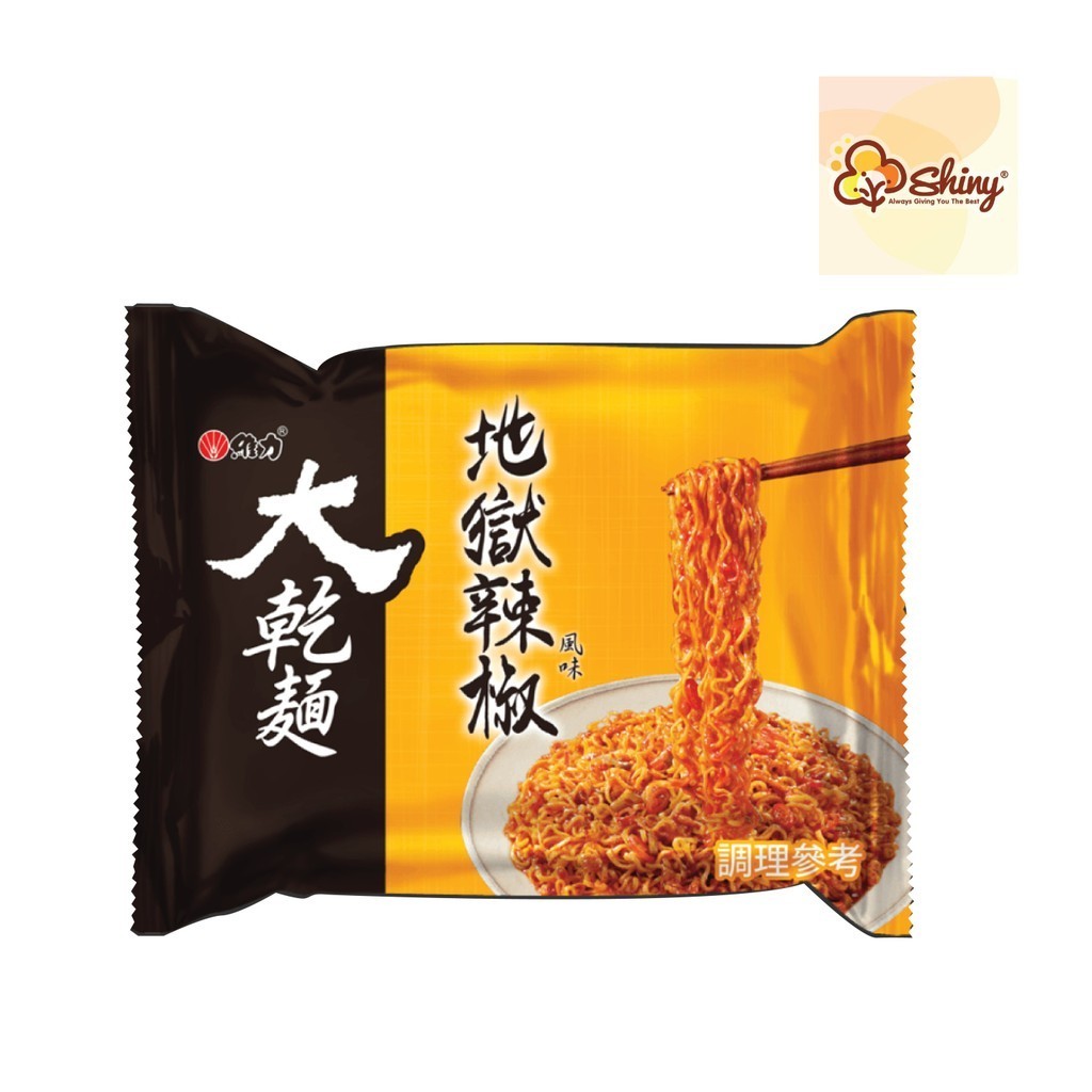 4710199038994-WEILIH - SPICY HELL FLAVOR NOODLE 500G/5(大乾麵-地狱辣椒(包 ...