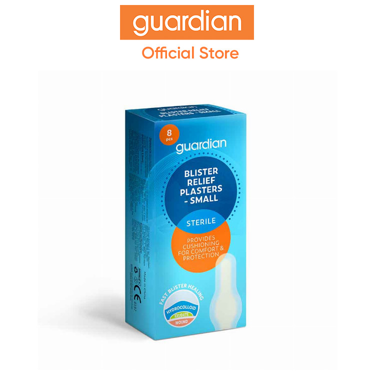 Guardian Blister Relief Plasters - Small 8pcs | Shopee Singapore