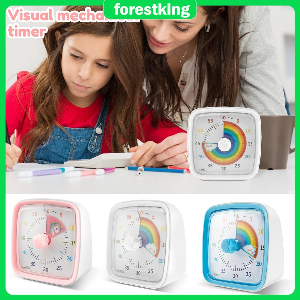 Visual Timer Portable Visual Countdown Timer Volume Adjustable Time ...