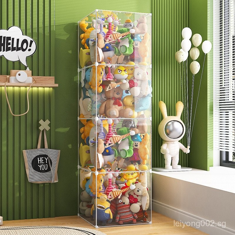 Doll Storage Tube Plush Toy Bucket for Plush Dolls Box for Stuffed ...