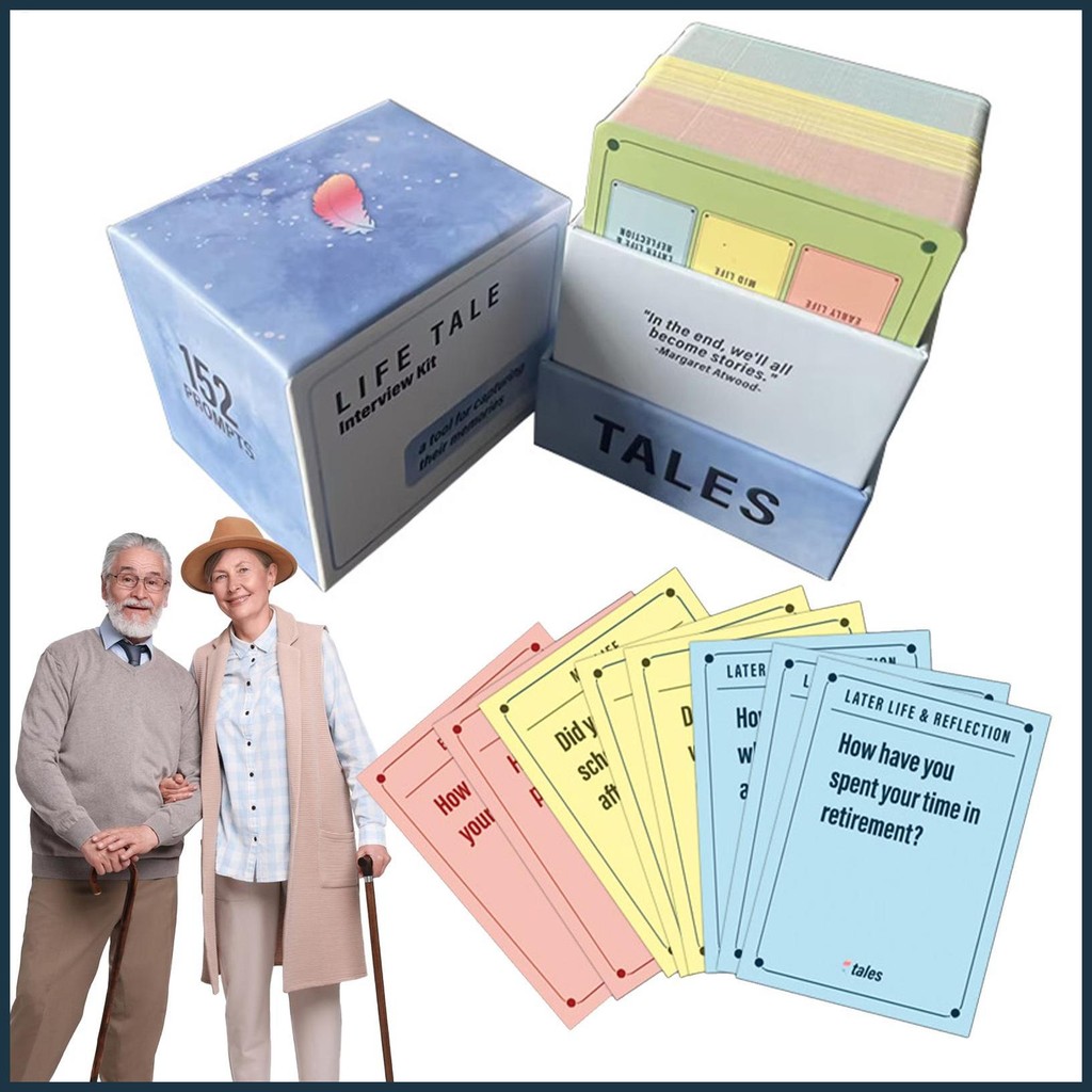 Life Story Interview Kit Life Story Cards Cards 150 pcs Life Story ...